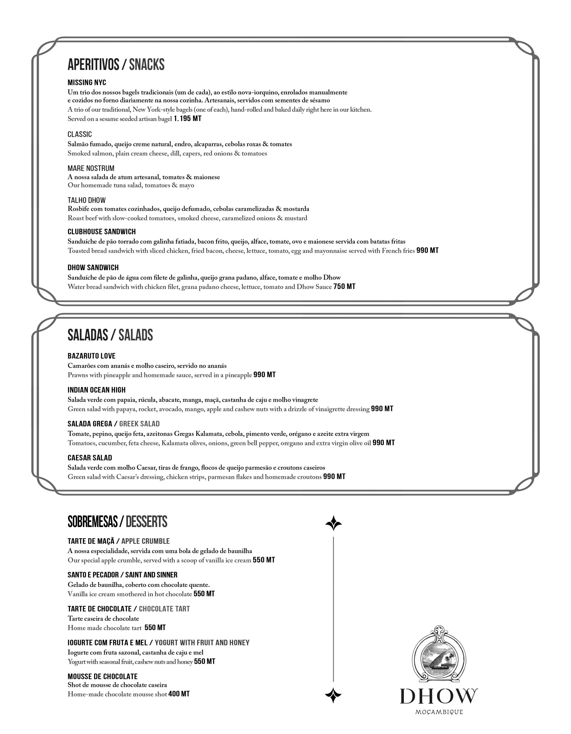 Static Delivery – DHOW | Moçambique