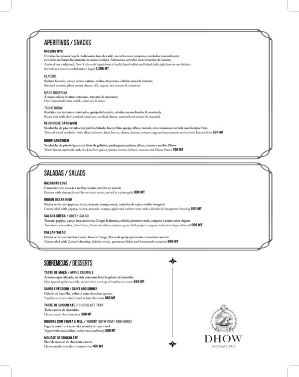 Static Delivery – DHOW | Moçambique