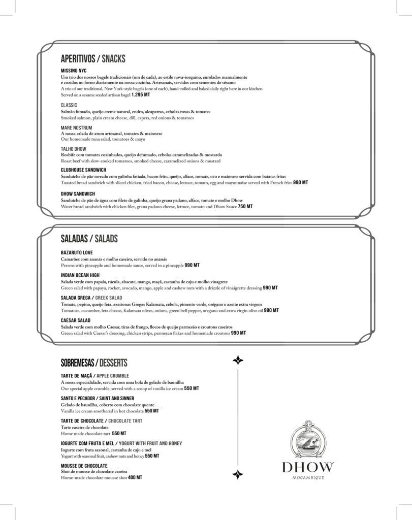 Static Delivery – DHOW | Moçambique